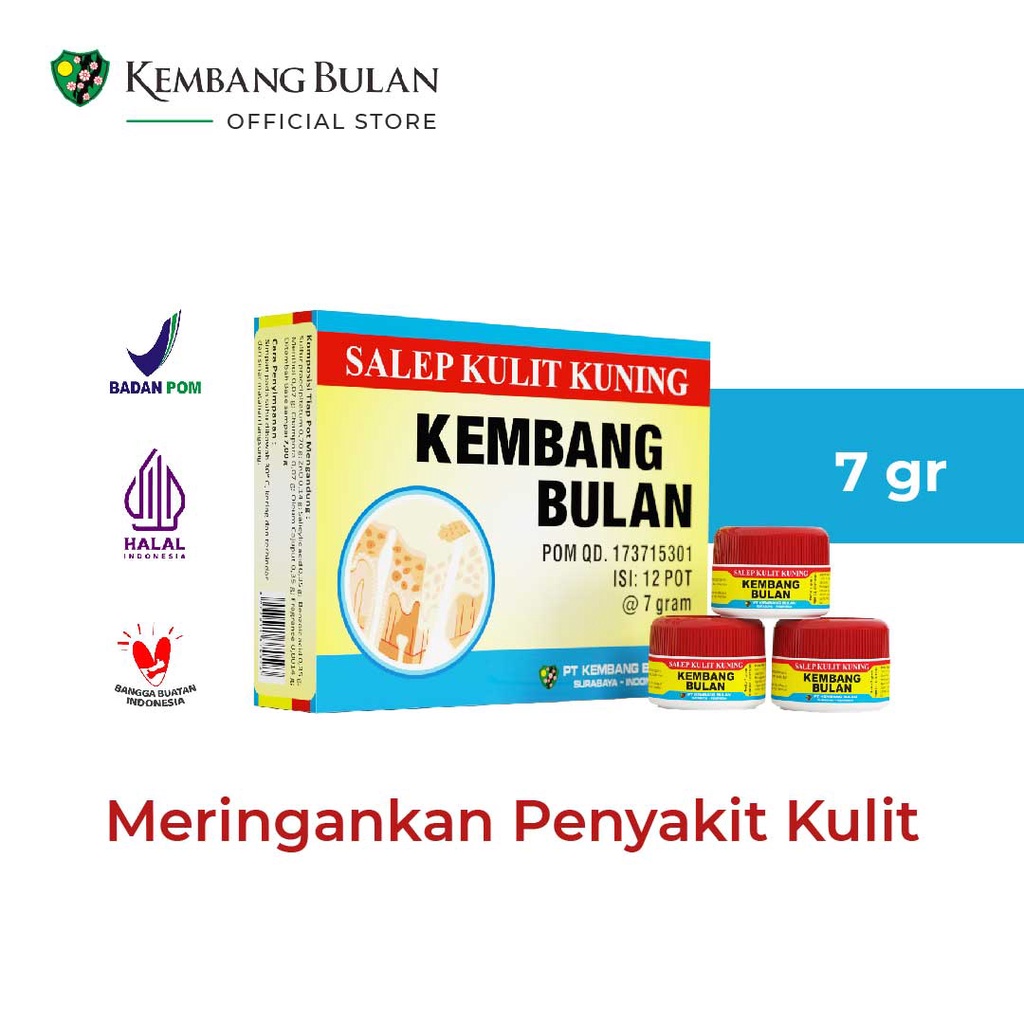 Jual Kembang Bulan Salep Kulit Kuning 1 POT 7 gr – Obat Penyakit Kulit ...
