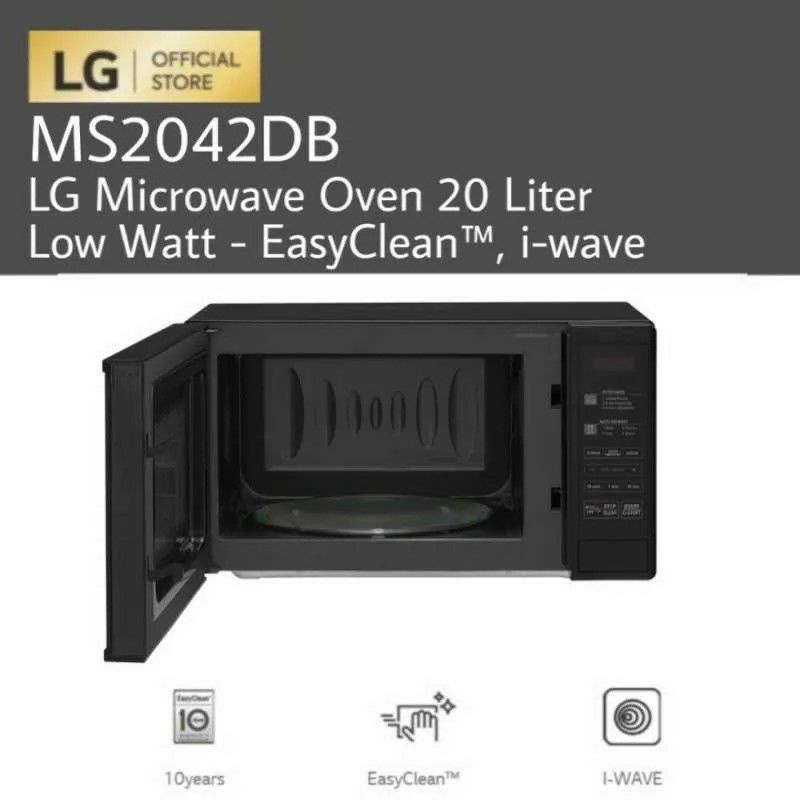Jual LG MS2042DB Microwave Oven [20 L/EasyClean/Coating Rounded Corner ...