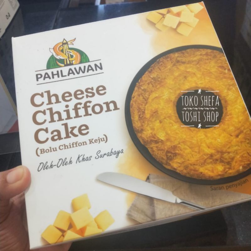 Jual Cheese Chiffon Cake/ Bolu Chiffon Pandan Lapis Kukus Pahlawan ...