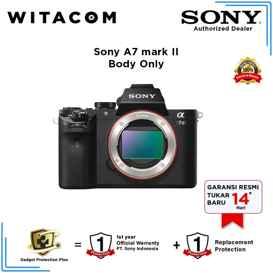 Jual Sony A7II Body Only / Sony A7II BO/ A7 II / Sony A7M2 / Sony A7 Mark 2 - Garansi Resmi ...