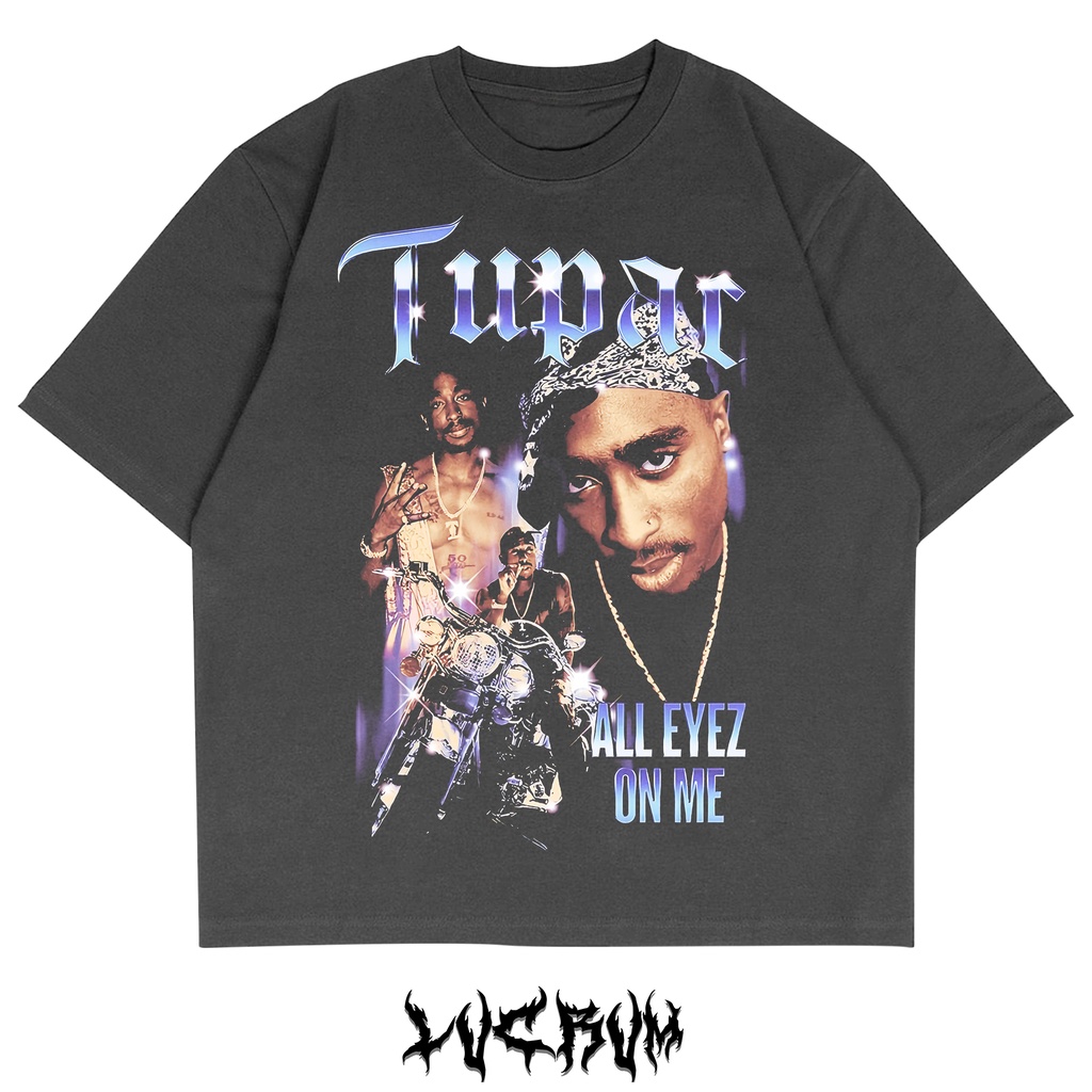 Jual Kaos Rapper Tupac Shakur Oversized Vintage Style | Shopee Indonesia