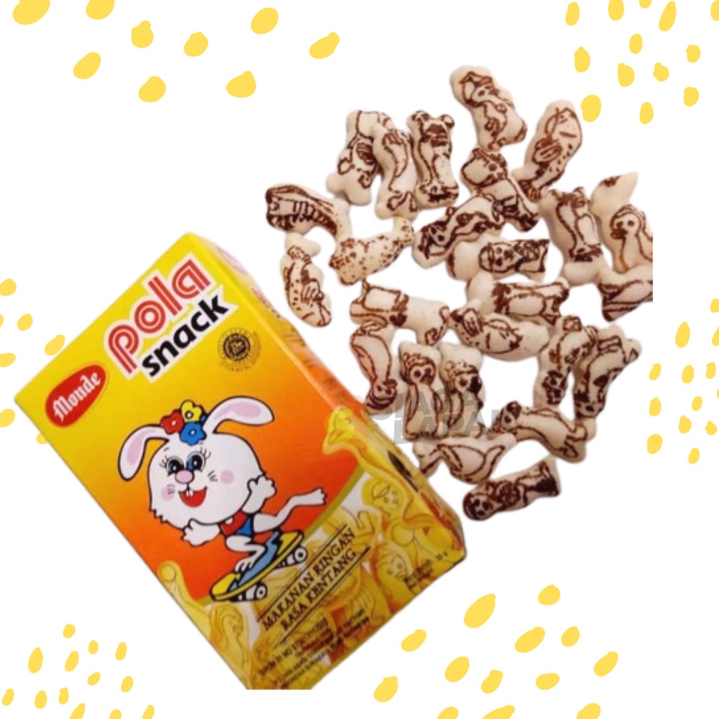 Jual Pola Snack Mini Monde Biskuit Rasa Kentang 25gr | Shopee Indonesia