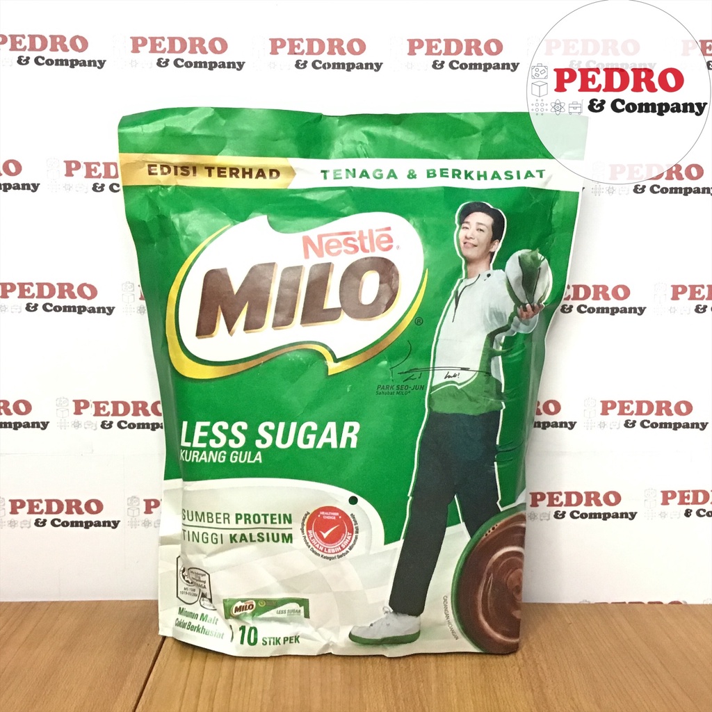 Jual Nestle milo LESS SUGAR kurang gula 10 stik | Shopee Indonesia