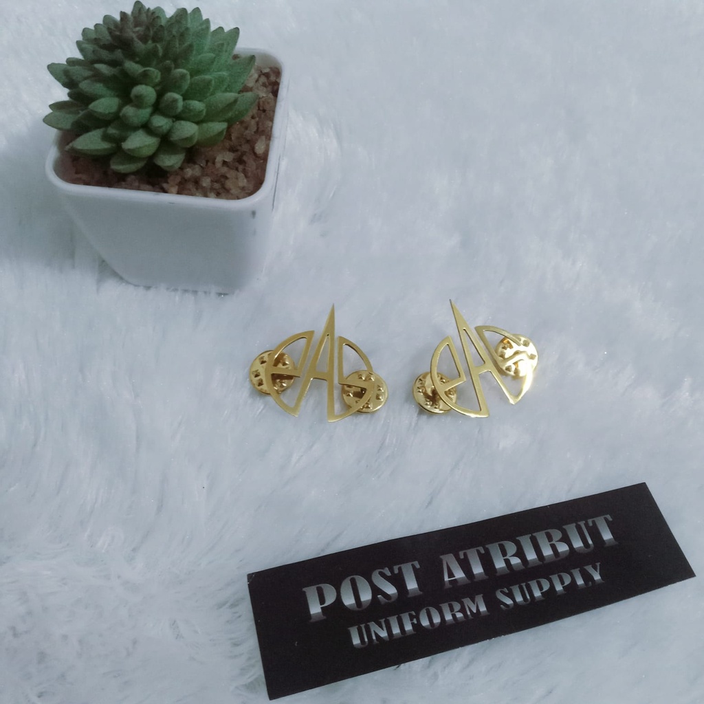 Jual Kopsteken POLTEKIP / Korpsteken / Monogram POLTEKIP / Pin Kerah ...