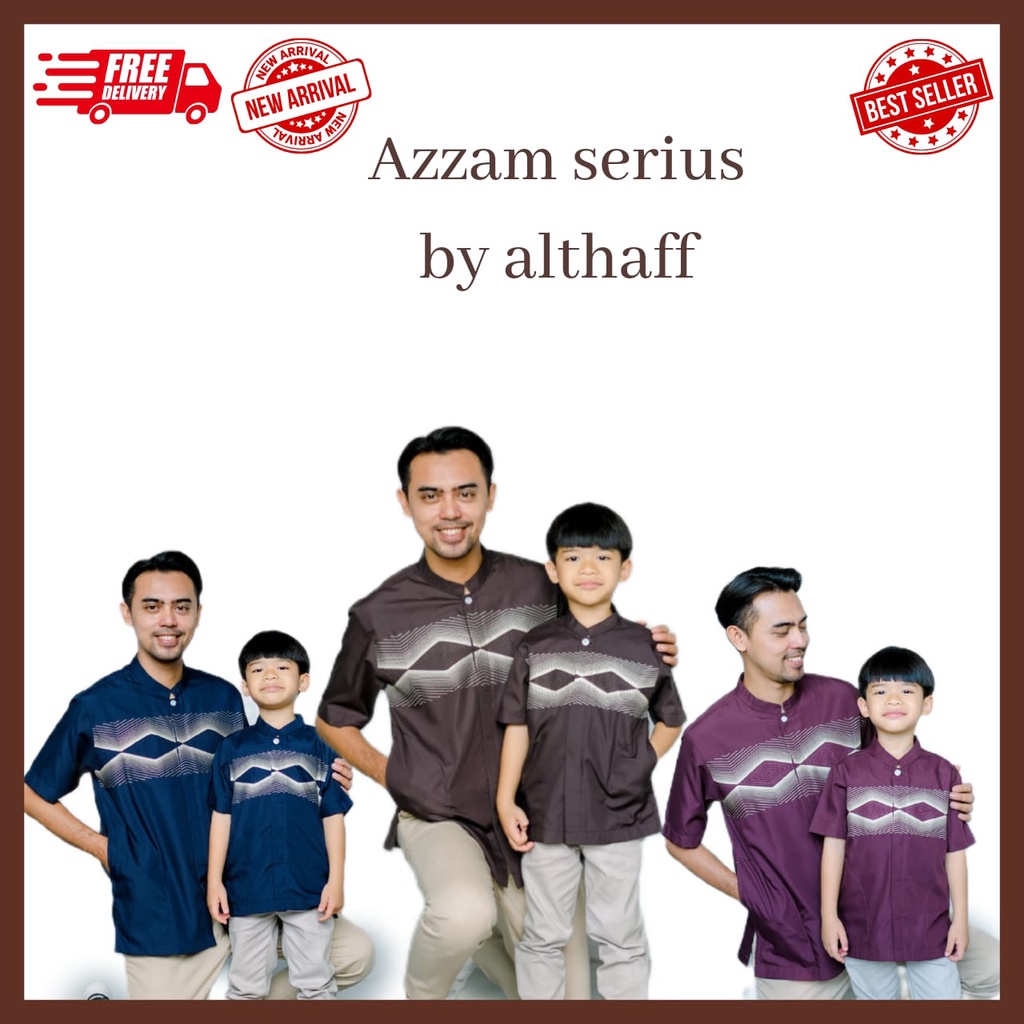 Jual KOKO COUPLE AZZAM SERIES BY ALTHAFF | Shopee Indonesia
