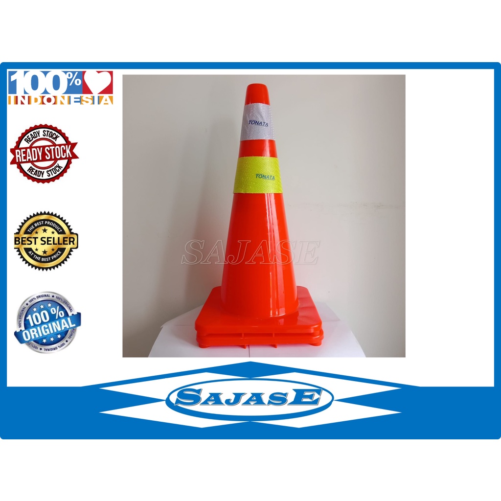 Jual Safety Cone 70cm Traffic Cone 70cm / Kerucut Lalu Lintas 70cm | Shopee Indonesia