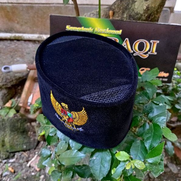 Jual peci hitam AC logo garuda | Shopee Indonesia