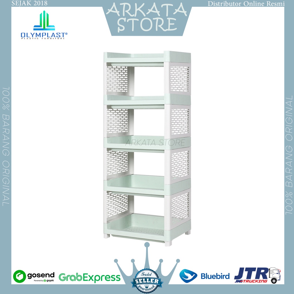 Jual RSO 05 - Rak Susun Plastik Olymplast Multifungsi Pink Hijau Biru ...