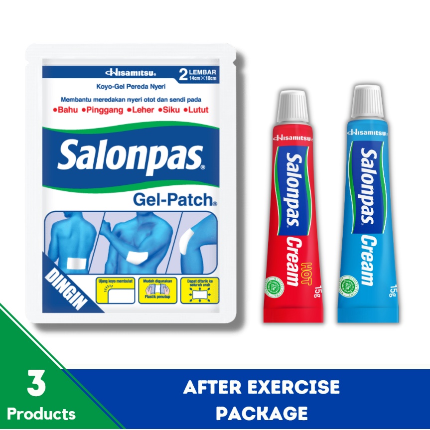 Jual Salonpas After Exercise Package | Shopee Indonesia