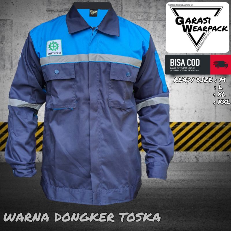 Jual Baju Wearpack atasan/ seragam kerja/ APD / K3/ safety first ...