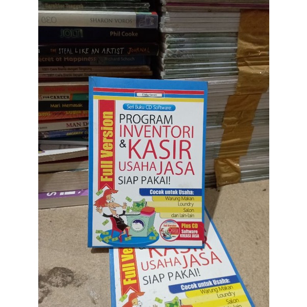 Jual BUKU PROGRAM INVENTORI & KASIR USAHA JASA SIAP PAKAI ORIGINAL | Shopee Indonesia