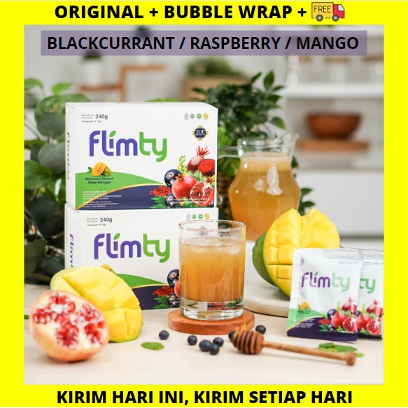 Jual FLIMTY FIBER ORIGINAL 1 BOX 16 SACHET BPOM FLINTY FLYMY FLIMRY ...