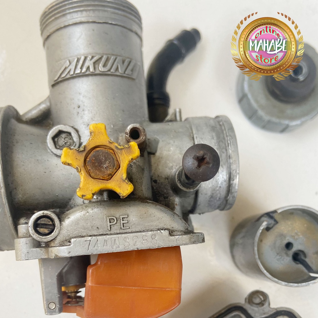 Jual karburator pe28 mikuni Original Carbu pe 28 Mikuni Ori Asli PE28 | Shopee Indonesia