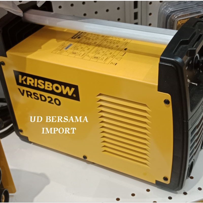 Jual Mesin Las Listrik inverter KRISBOW 200A 1phase ORIGINAL KRISBOW ...