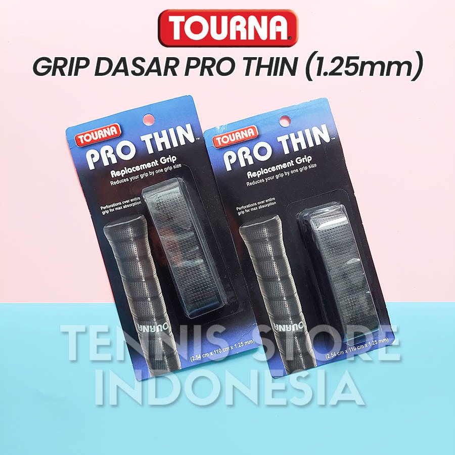 Jual Grip Dasar Tenis Tourna Pro Thin Replacement Grip Original ...