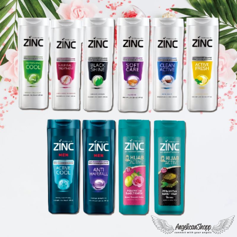 Jual ZINC SHAMPOO 170ML BOTOL / SHAMPOO ZINC ANTI KETOMBE 170ML ...