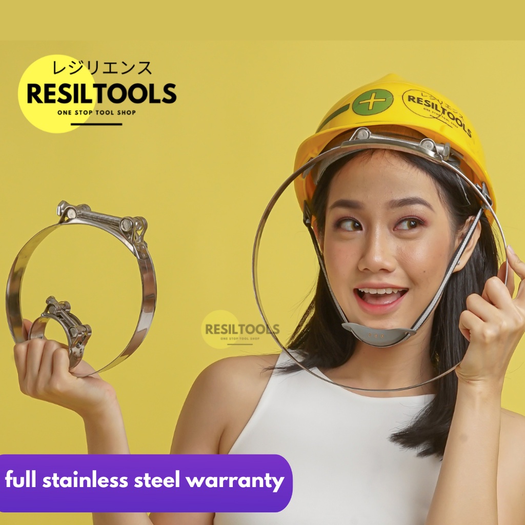 Jual Per 10 buah Klem Superior 104 - 112 mm Stainless Steel Clamp High ...