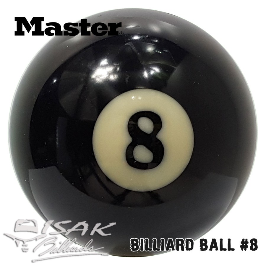 Jual Bola Eceran Nomor 8 - 2.1/4" - Billiard Ball Biliar Pool Besar ...