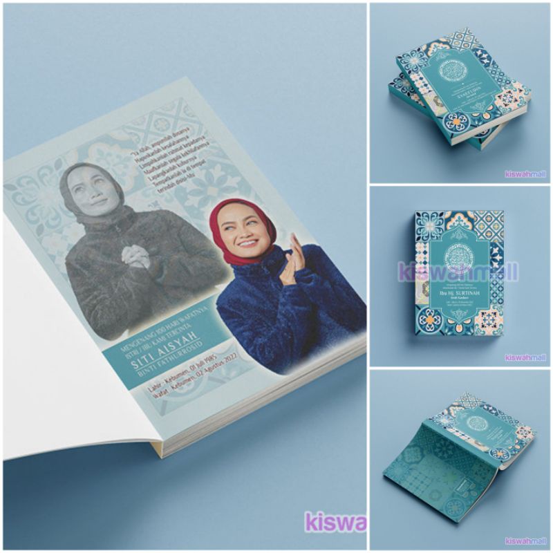 Jual Buku Yasin Softcover 128 HVS Mozaik Desain Sisipan Versi -2 Free 1 ...