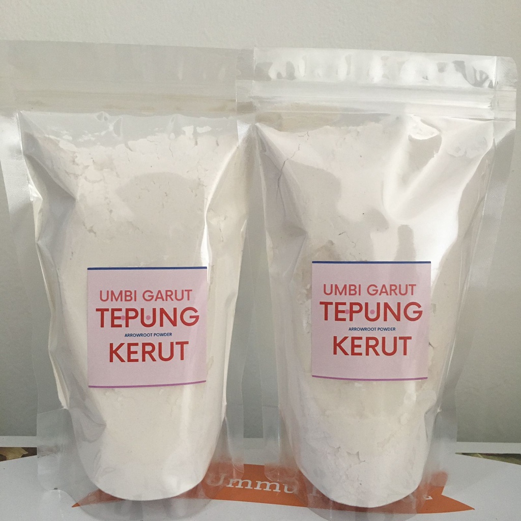 Jual Tepung Kerut Arrow Root Umbi Garut Tepung Irut 250 gr | Shopee ...