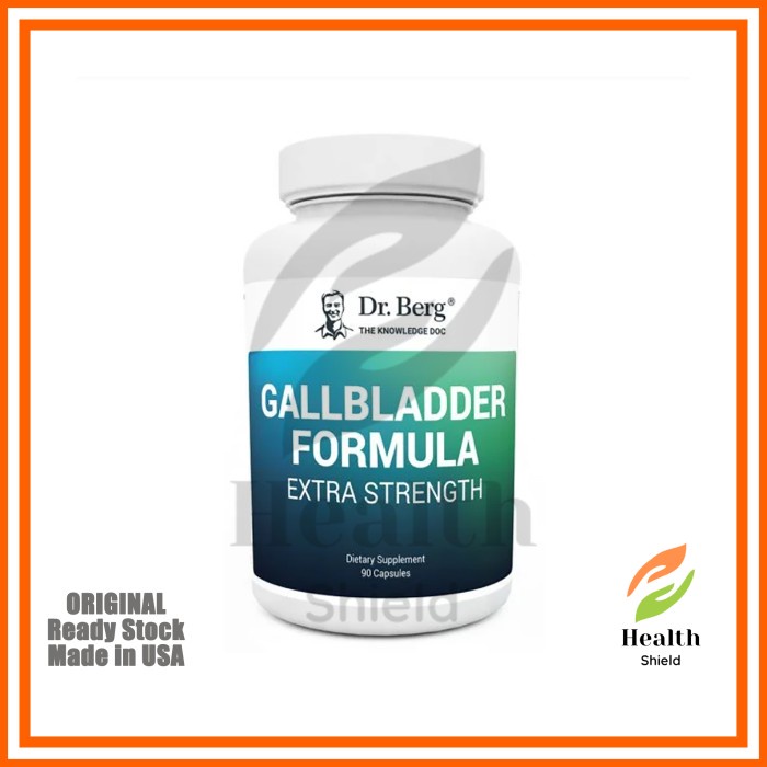 Jual GALLBLADDER FORMULA EXTRA STRENGTH DR BERG, 90 CAPS PURIFIED BILE SALT TERBARU | Shopee ...
