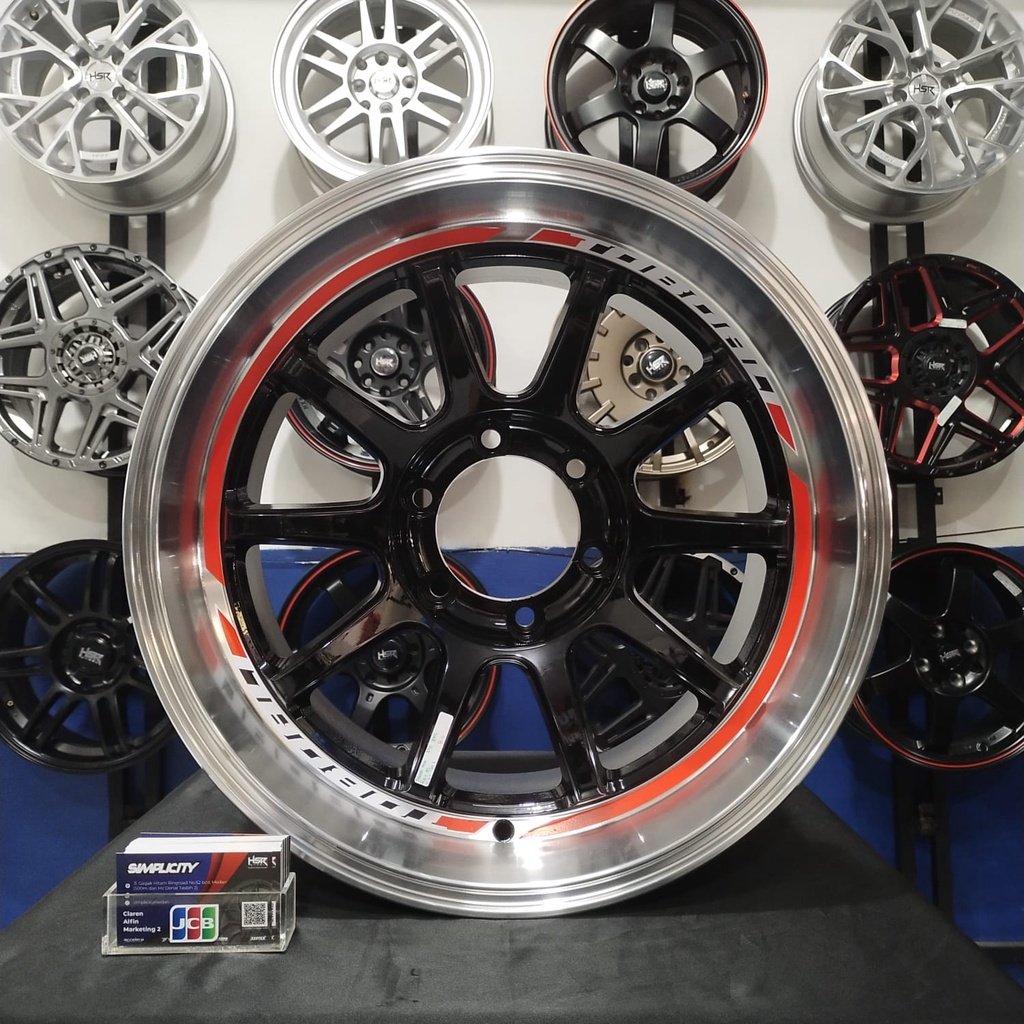 Jual Velg Mobil Racing Toboali R18 Hsr Mobil Pajero Hilux Fortuner ...
