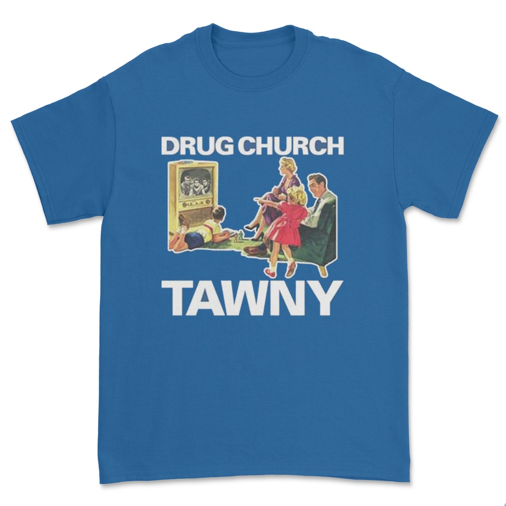 Jual T-Shirt Drug Church - Tawny TV | Baju Drug Church 24s Tubular T ...