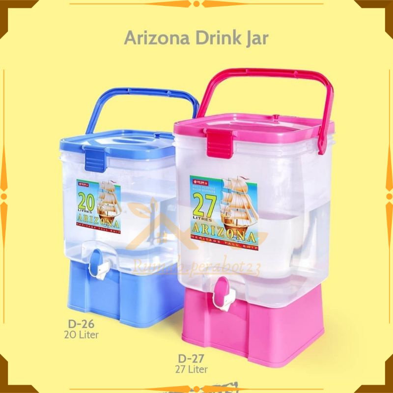 Jual Lion Star Arizona Drink Jar Ukuran 20 27 Liter Water Dispenser ...