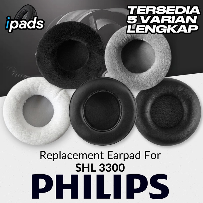 Jual Earcup Earpad Ear Cushion Philips SHL 3300 SHL3300 SHL-3300 Foam ...