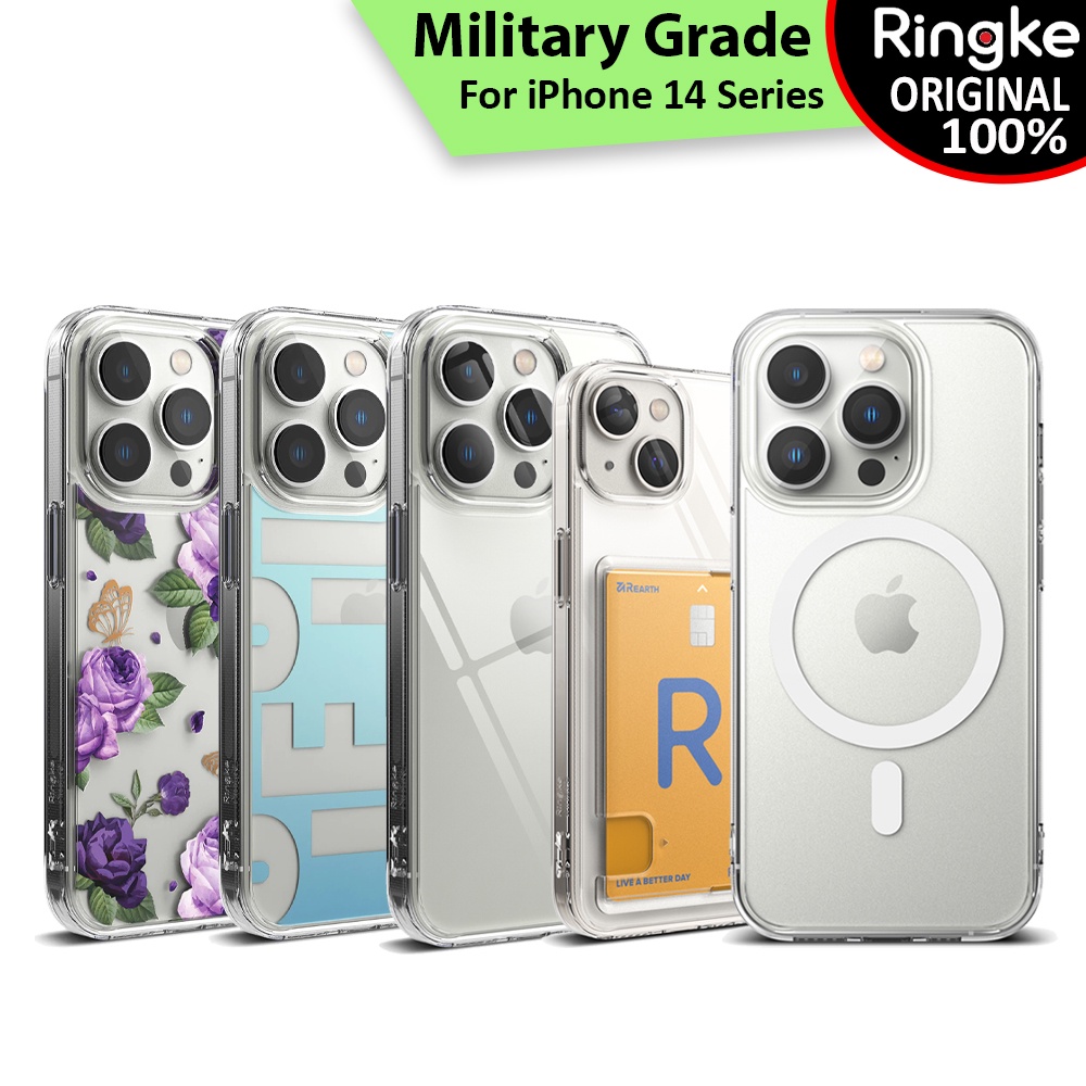 Jual Case iPhone 14 Pro Max Plus Ringke Fusion Shockproof Clear Casing ...