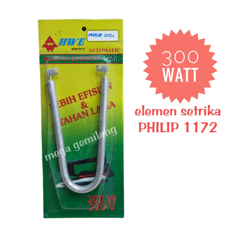 Jual Elemen setrika / elemen pemanas / gosokan merk Philip 1172 ...
