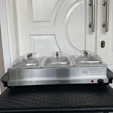 Jual Kris Buffet Pemanas Prasmanan Electric Stainless 3 Sekat Dengan ...