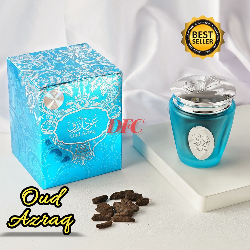 Jual Bukhur ALMAS OUD AZRAQ Buhur Bakhoor Bukhour Dupa Arab Asli Wangi ...