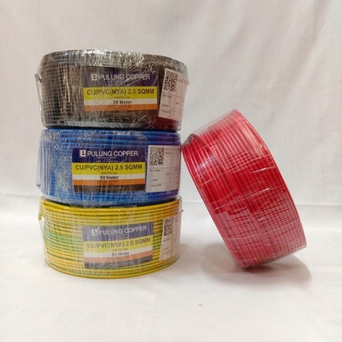 Jual Kabel PULUNG NYA 1x2,5 mm Kabel Listrik Tembaga Kuningan Panjang ...