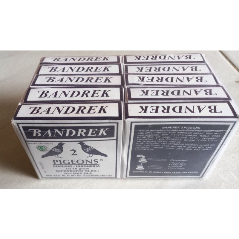 Jual Bandrek 2 Pigeons Cianjur Indonesia, isi per 1 sachet | Shopee ...