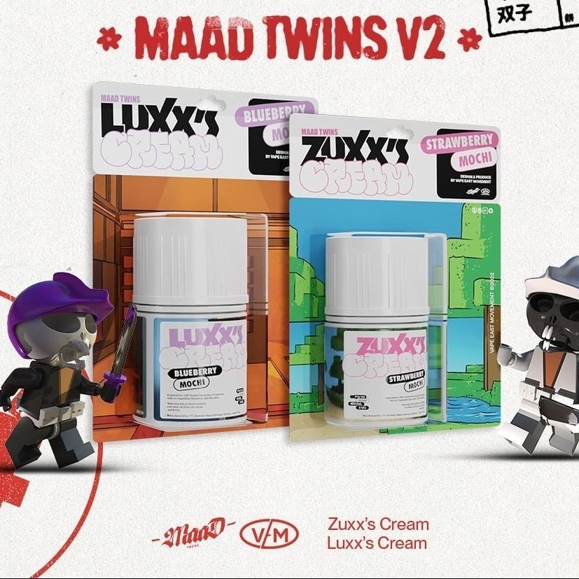 Jual MAAD TWINS ZUXX LUXX V2 MOCHI SERIES 60ML LIQUID | Shopee Indonesia