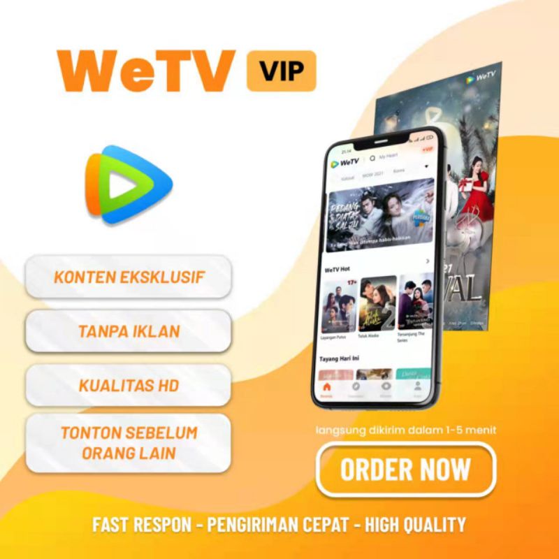 Jual We VIP TV LOGIN APLIKASI TERMURAH FULL GARANSI | Shopee Indonesia