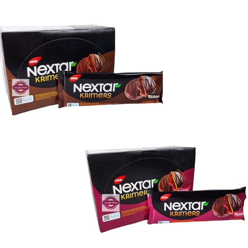 Jual nabati nextar box krimero / rasa choco cookies krimero / rasa ...