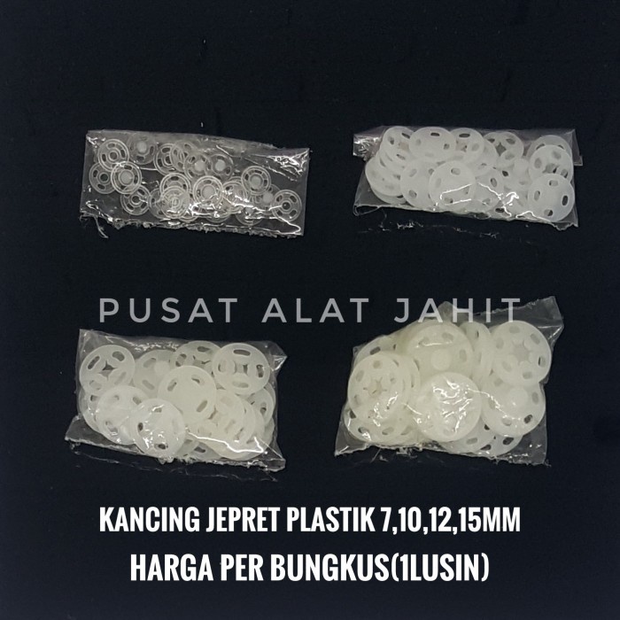 Jual Kancing Kancing Jepret Plastik Kancing Cetet Kancing Cetek Snap ...