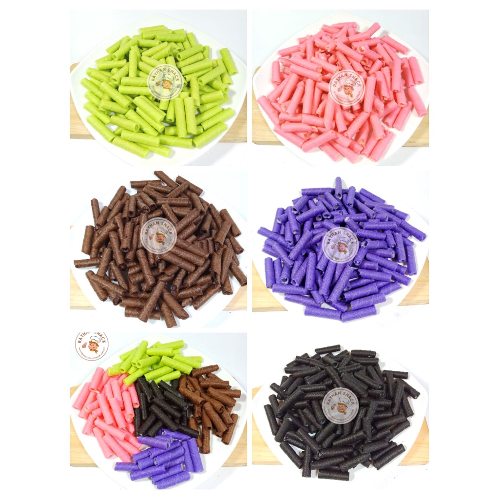 Jual Wafer Roll Astor Mini Kiloan 250gr Chocolate Cokelat Snack Coklat ...