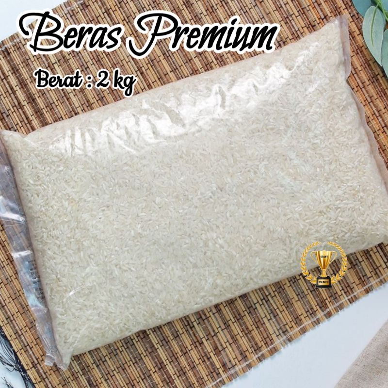 Jual Beras Premium 2 kg | Beras 2 L | Beras Murah | Beras Sehat Tanpa ...