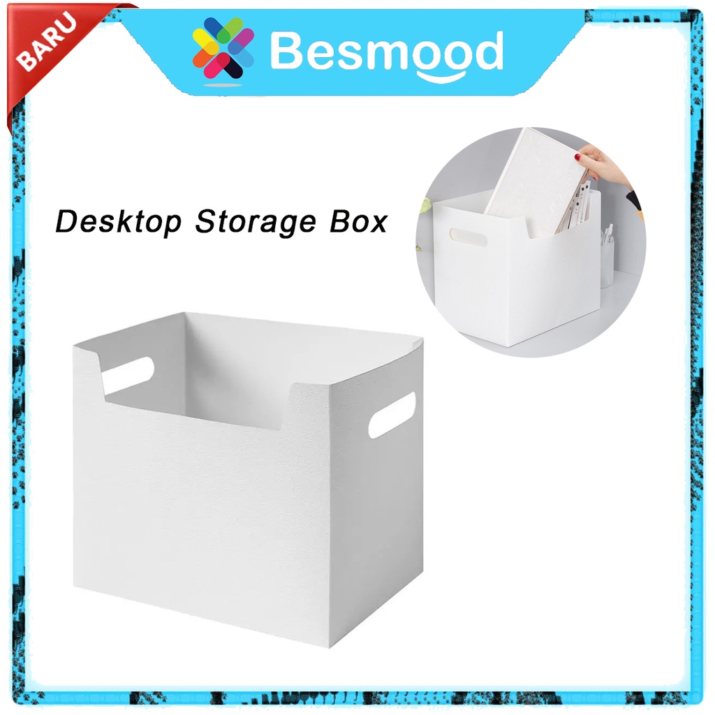 Jual Besmood Desktop Storage Box Organizer Container Box Lipat Anti Air ...