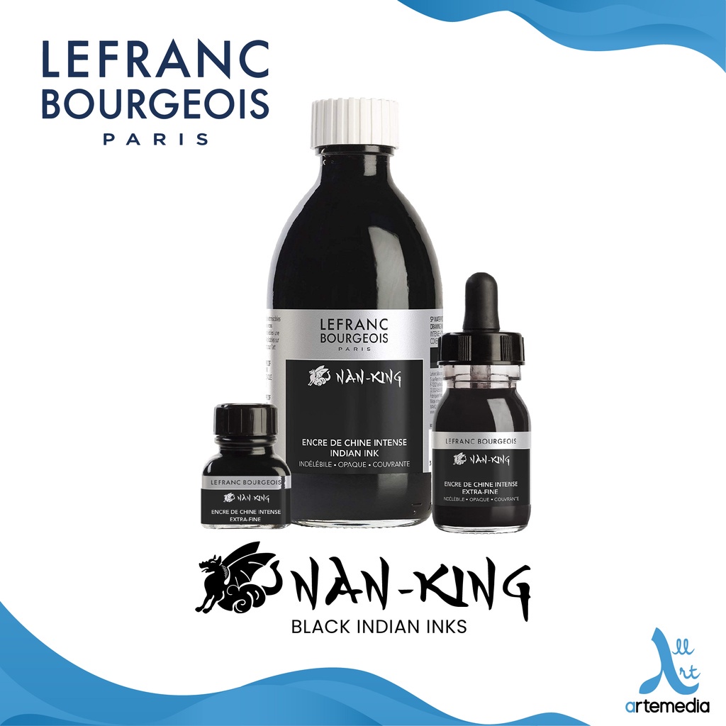 Jual Lefranc & Bourgeois Nan King Indian Ink Calligraphy Tinta ...
