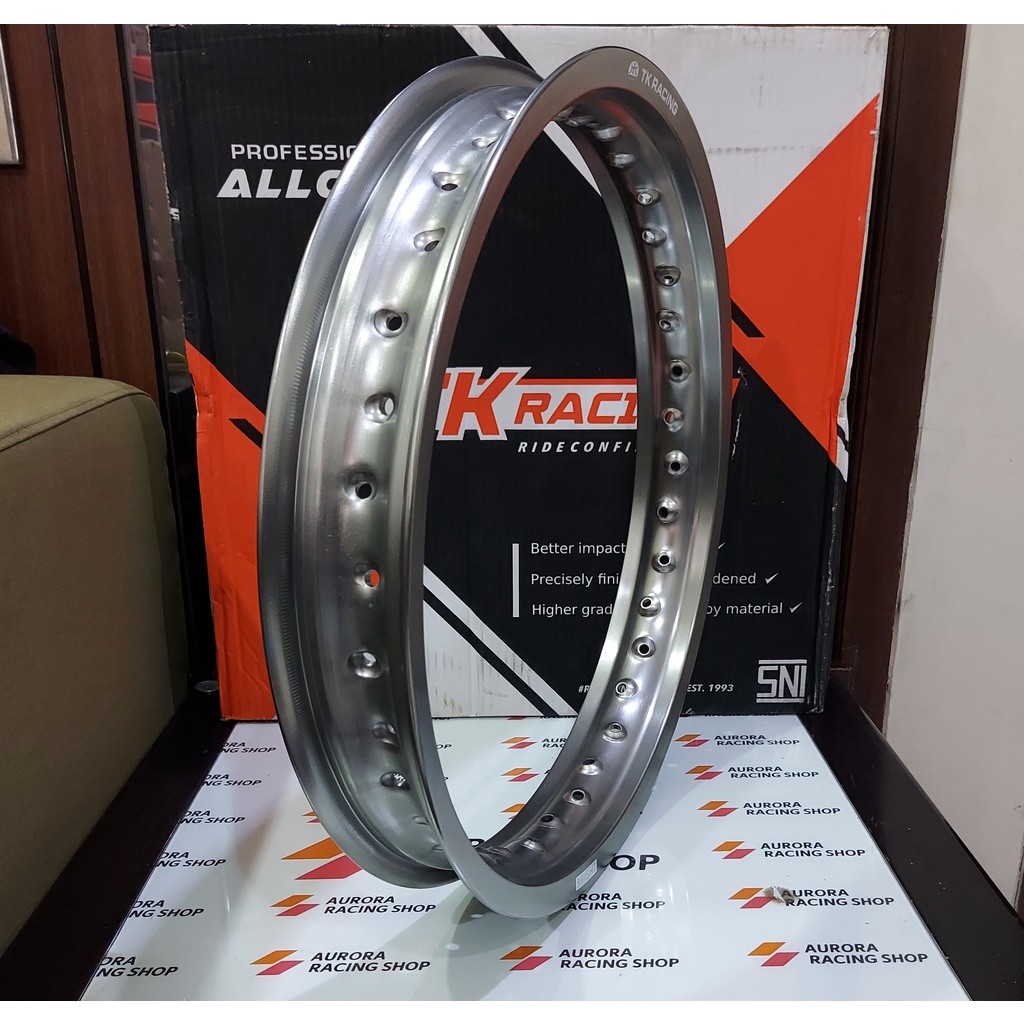 Jual VELG TK BRIGHT 17 X 215 HOLE 36 TITANIUM | Shopee Indonesia