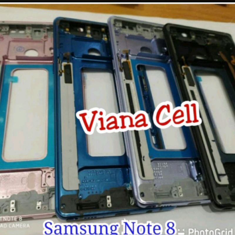 Jual frame lcd samsung note 8 N950 N950f tulang tengah rangka tatakan ...