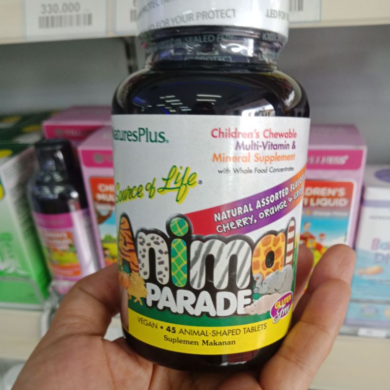 Jual Natures Plus Source Of Life Animal Parade 45 Tablets | Shopee ...