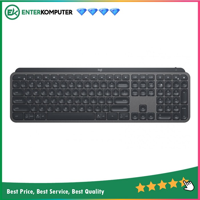 Jual LOGITECH MX KEYS WIRELESS ILLUMINATED KEYBOARD | Shopee Indonesia