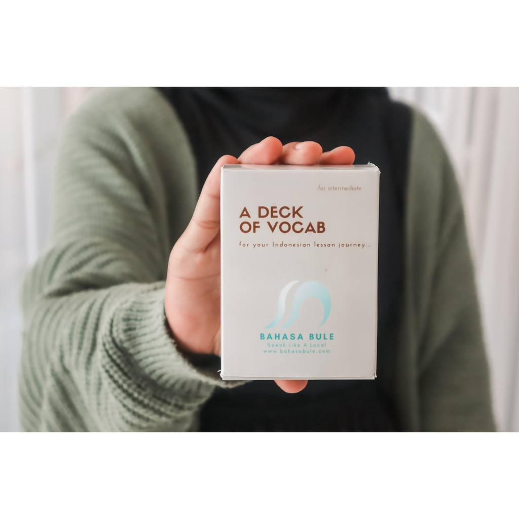 Jual Flashcard - A Deck of Vocab (for intermediate) | Shopee Indonesia