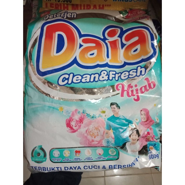 Jual DAIA Clean & Fresh Hijab 800gr | Shopee Indonesia