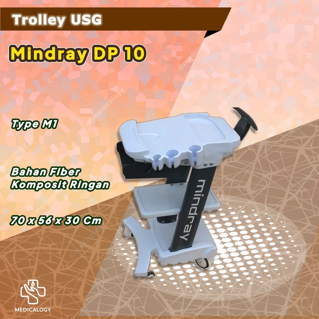 Jual Trolley USG Mindray DP 10 Type M1 | Shopee Indonesia